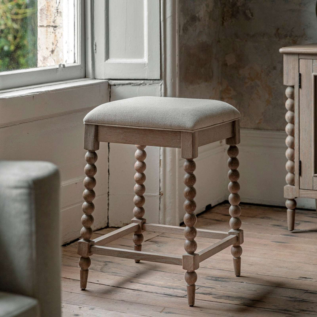 Artisan Bar Stool 460x460x650mm | Luxury Furniture Cornwall & Devon ...
