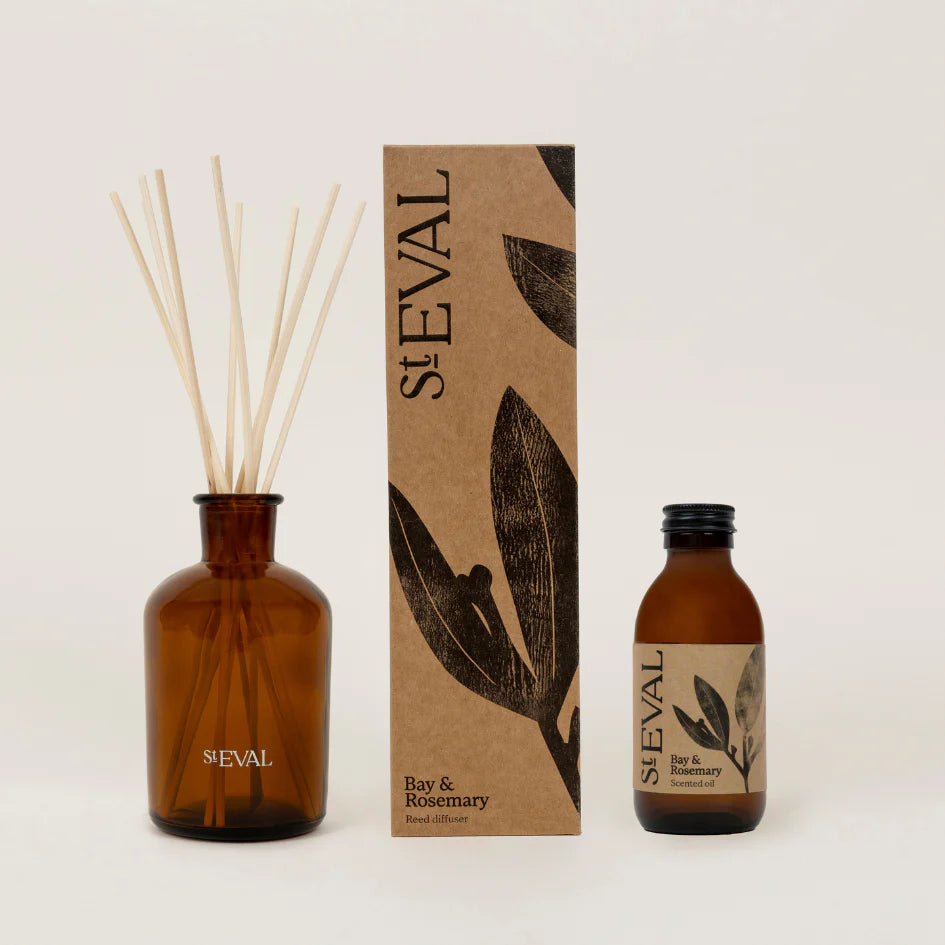 Bay & Rosemary, Reed Diffuser | WOW Cornwall Homeware – WowCornwall