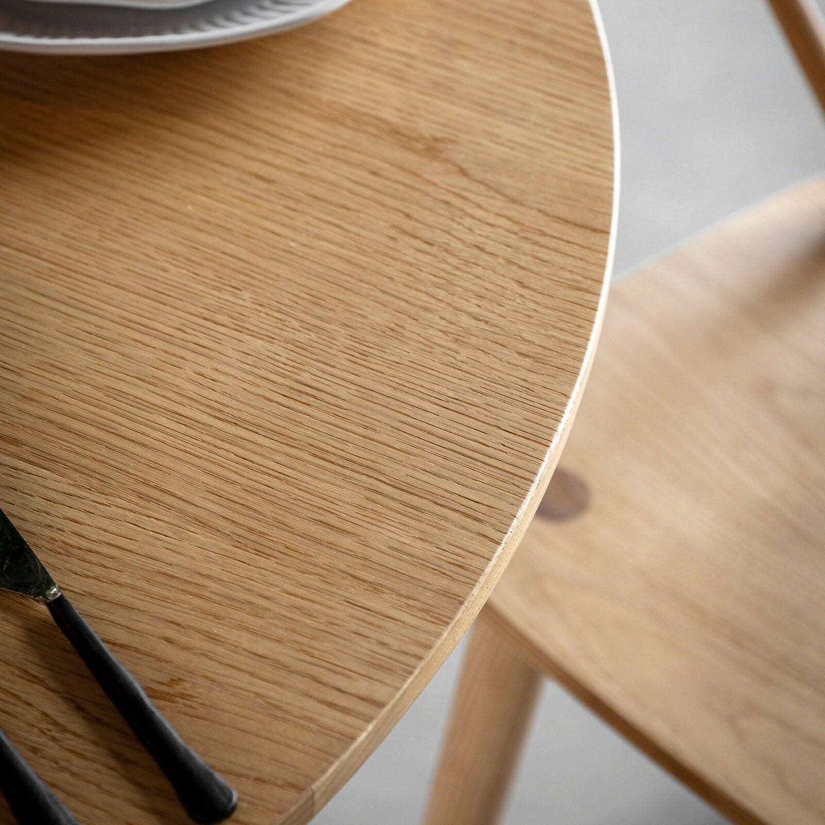 Craft Round Dining Table Natural 1100x1100x750mm | Luxury Furniture ...