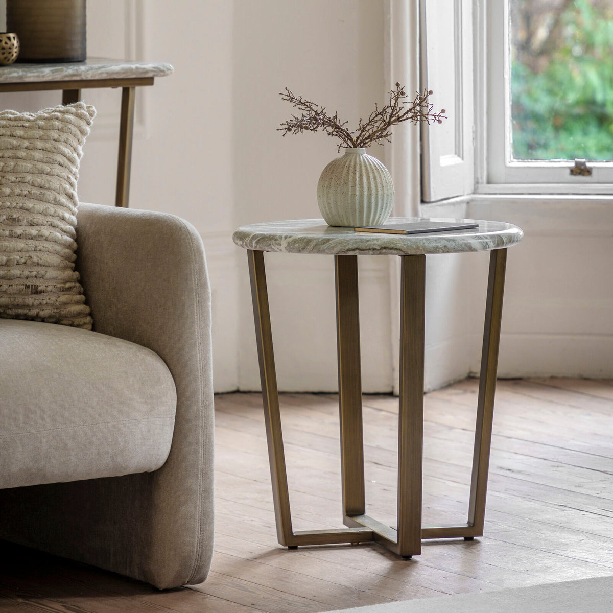 Lusso Side Table 520x520x560mm | Luxury Furniture Cornwall & Devon ...